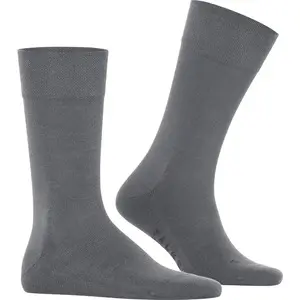 Falke Sensitive New York Crew Socks - Light Grey
