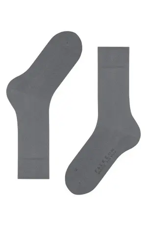Falke Sensitive New York Crew Socks - Light Grey