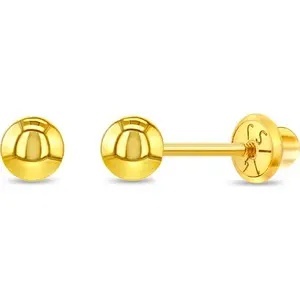 IN SEASON JEWELRY 14k Yellow Ball Stud Earrings - Gold