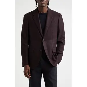 Zegna Oasi Plaid Cashmere Blazer