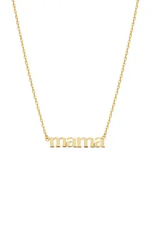 ANA LUISA Mama Necklace - Gold