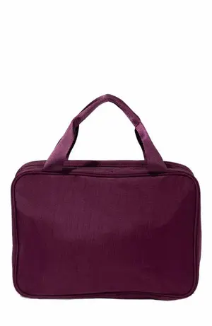 BAGGALLINI Large Hanging Travel Toiletry Kit - Mulberry