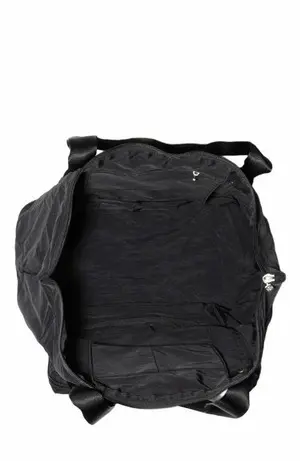 BAGGALLINI Carryall Expandable Packable Weekender Tote Bag - Black
