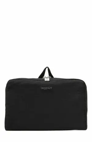 BAGGALLINI Carryall Expandable Packable Weekender Tote Bag - Black