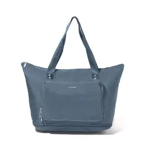 BAGGALLINI Carryall Expandable Packable Weekender Tote Bag - Mist