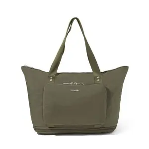 BAGGALLINI Carryall Expandable Packable Weekender Tote Bag - Thyme