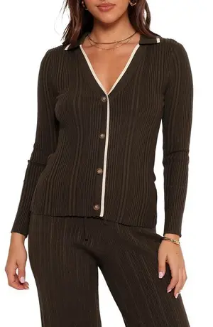 PETAL & PUP Alondra Ribbed Cardigan