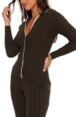 PETAL & PUP Alondra Ribbed Cardigan