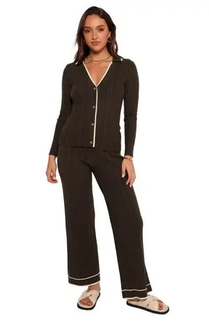 PETAL & PUP Alondra Ribbed Cardigan