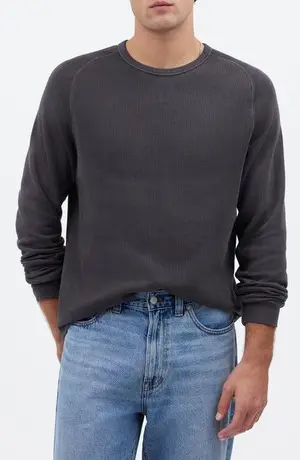 Madewell Textured Long Sleeve T-shirt
