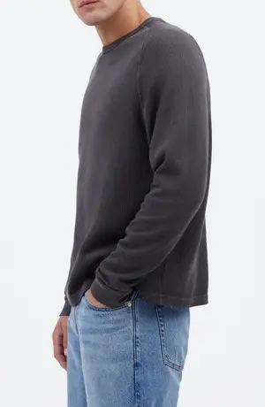 Madewell Textured Long Sleeve T-shirt