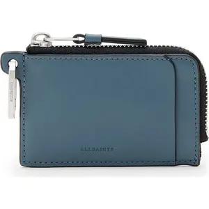 ALLSAINTS Remy Leather Wallet - Steel Blue