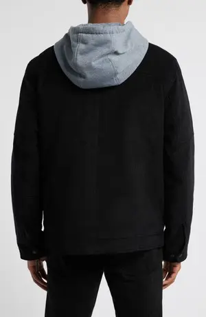 LEVI'S Hooded Corduroy Jacket