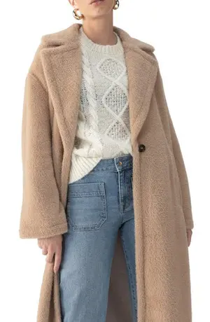 Sanctuary Live-in Faux Fur Coat