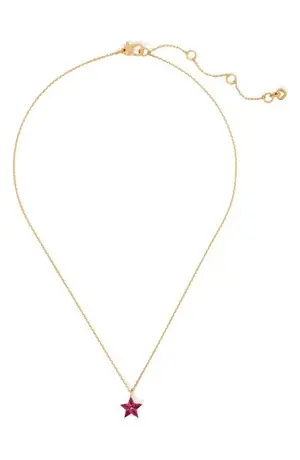 Kate Spade New York Cosmos Star Pendant Necklace