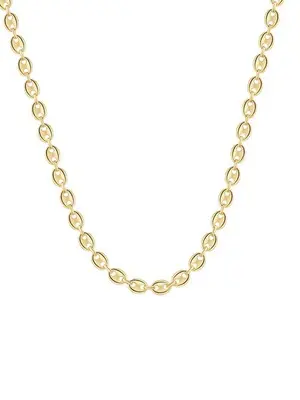 BLISS DIAMOND Bliss Diamond 14k Yellow Gold Mariner Chain Necklace