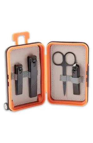 BEY-BERK Valise Manicure Set - Multi Color