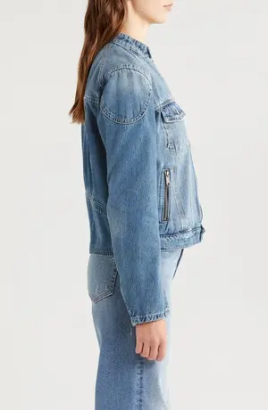 HIDDEN JEANS Denim Moto Jacket