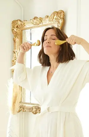 ANGELA CAGLIA Gold Cryo Facial Set