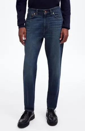 Madewell Relaxed Tapered Leg Jeans - Leeds Wash
