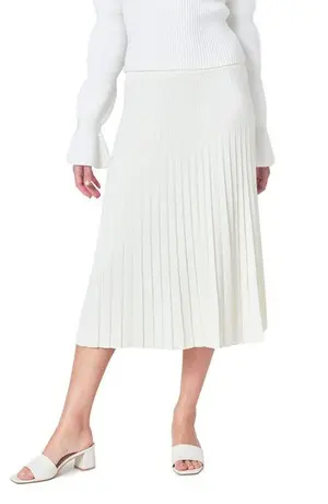Endless Rose Pleated Knit Skirt