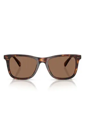 Polo Ralph Lauren Ralph Ralph Lauren 55mm Square Sunglasses - Brown Tort