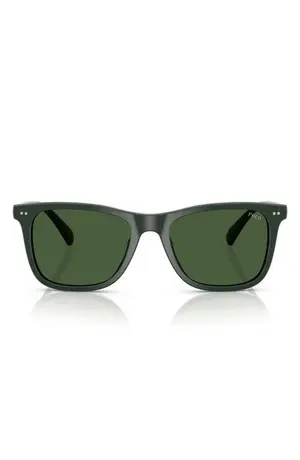 Polo Ralph Lauren Ralph Ralph Lauren 55mm Square Sunglasses - Green