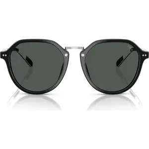 Polo Ralph Lauren Ralph Ralph Lauren 53mm Phantos Sunglasses - Shiny Black