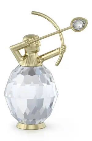 SWAROVSKI Crystal Zodiac Figurine - Clear / Goldagittarius