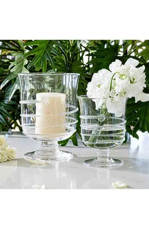 JULISKA Amalia 5-inch Hurricase Vase - Clear