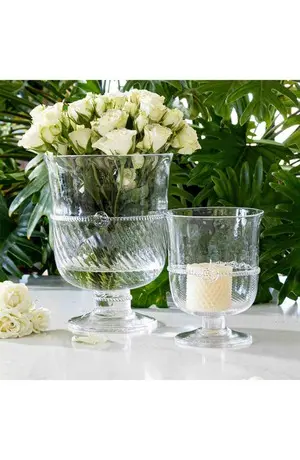 JULISKA Graham 7-inch Hurricane Vase - Clear