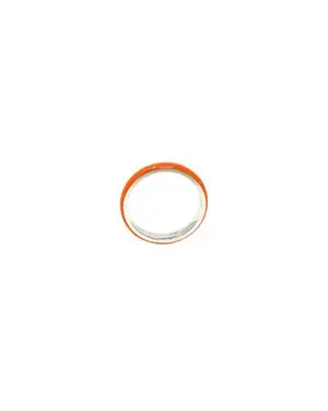 Fry Powers Enamel Stacking Ring - Florida Orange