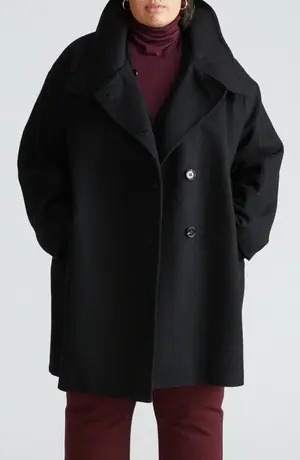 Universal Standard Marlo Coat - Black