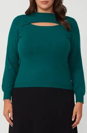ESTELLE Alba Cutout Sweater