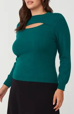 ESTELLE Alba Cutout Sweater