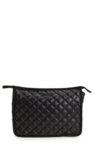 Mz Wallace Metro Quilted Nylon Clutch