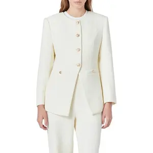 Endless Rose Tweed Jacket - Cream