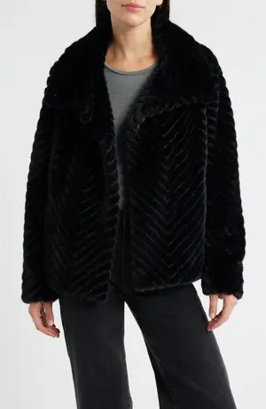 Bernardo Faux Fur Jackets For Women
