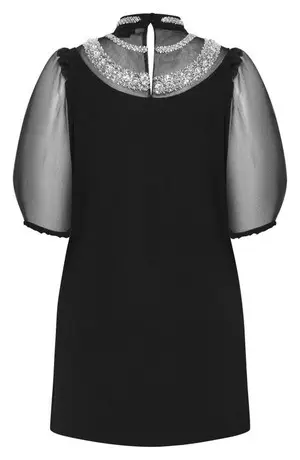City Chic Phoenix Embellished Cocktail Dress