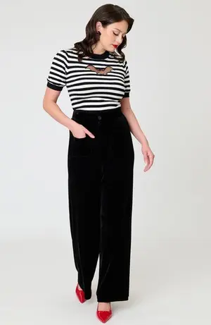 SMAK PARLOUR 1960s Wide Leg Trousers