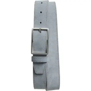 Nordstrom Easton Suede Belt - Grey Blue