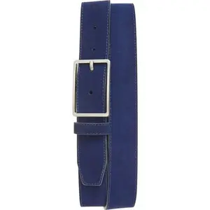 Nordstrom Easton Suede Belt - Navy