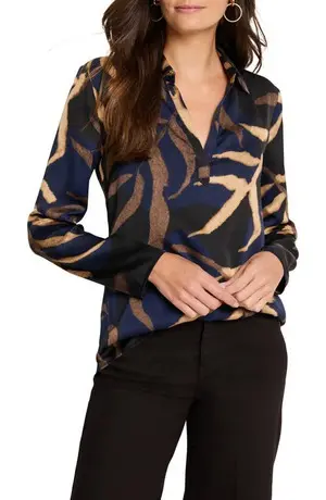 Nic+zoe Long Sleeve Blouses