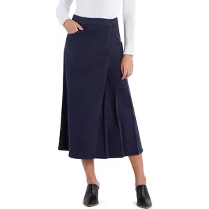 Wash Lab Denim Asymmetrical Skirts