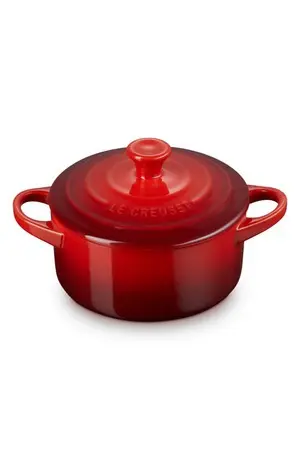 LE CREUSET Mini Round Cocotte - Cerise