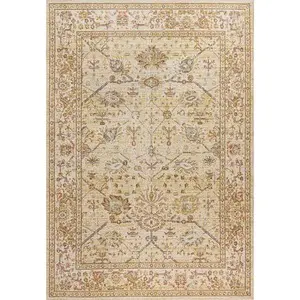 JONATHAN Y Alba Modern Faded Peshawar Area Rug - Ivory