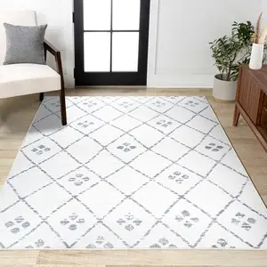 JONATHAN Y Izil Moroccan Geometric Diamond Area Rug