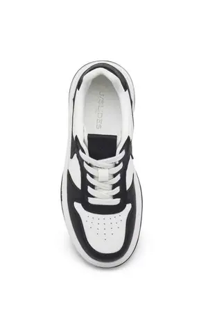 J/SLIDES NYC Pearl Platform Sneakers - Black/white