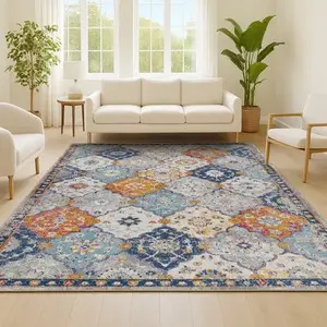 JONATHAN Y Kirman Bohemian Medallion Area Rug