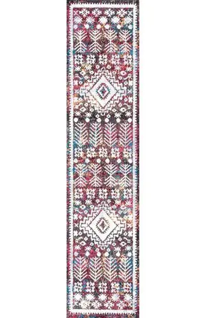 JONATHAN Y Dhiya Distressed Kilim Area Rug